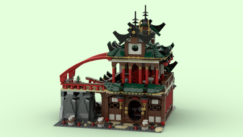 LEGO MOC Chinese Restaurant Modular Building by lego_modular_building ...