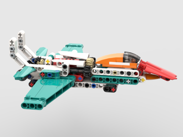LEGO MOC-172049 Jet Plane by Raptor9889 | Rebrickable - Build with LEGO
