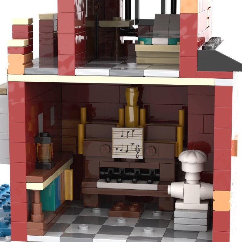 LEGO MOC-228217 Medieval Manor by NimilesBot | Rebrickable - Build with ...