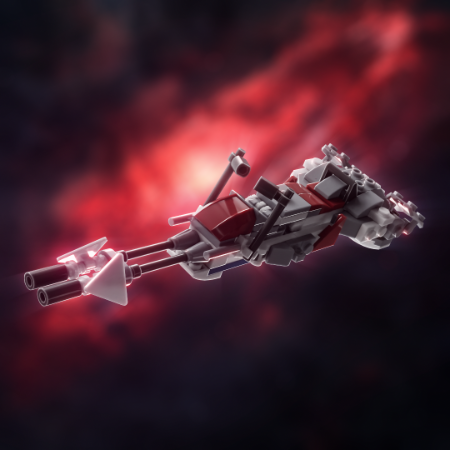 LEGO MOC Lego 75372-1 - Speeder Bike Alternative - No Extra Parts by ...