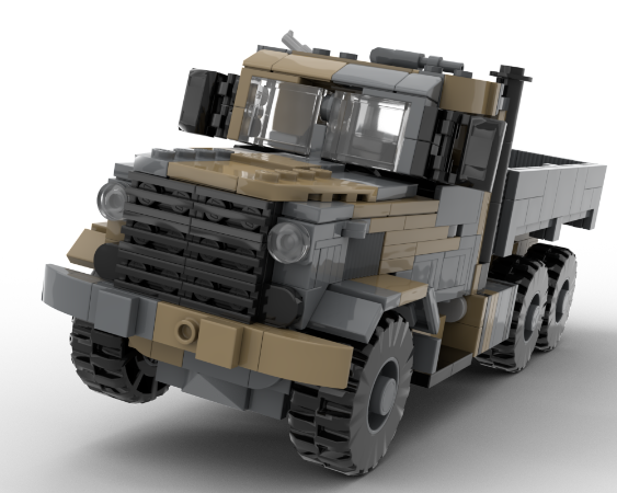 LEGO MOC Snowrunner: 6 Trucks Pack (part 2) by Al3xW40 | Rebrickable ...