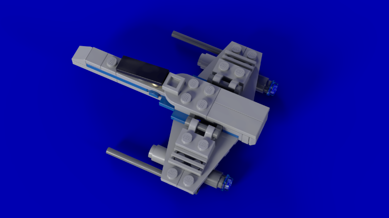 LEGO MOC-176068 E-Wing Starfighter (1:125) by RadioFreeCoruscant ...