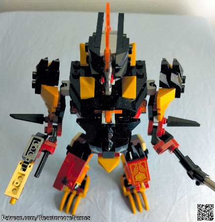 LEGO MOC-197583 71790 Highwalker Mech Mining Worker Variant by ...