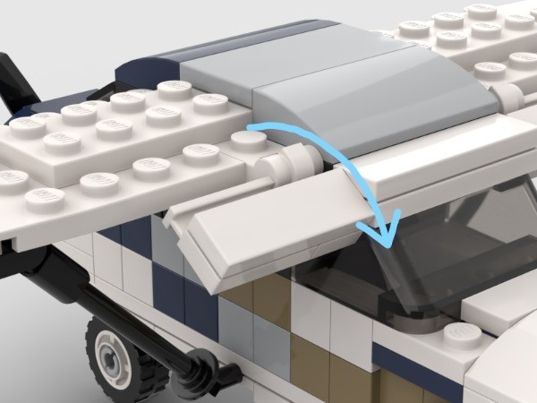 LEGO MOC Cessna 172 by ThatPilotBoy | Rebrickable - Build with LEGO