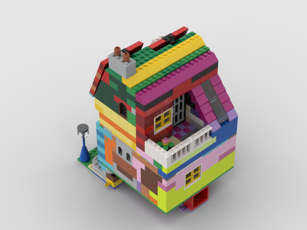 LEGO MOC 10698 - House near Bookshop by ChiLegGodt | Rebrickable ...
