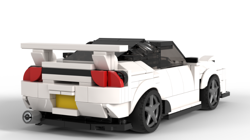 LEGO MOC Nissan 180sx type x by lemmy37 | Rebrickable - Build with LEGO