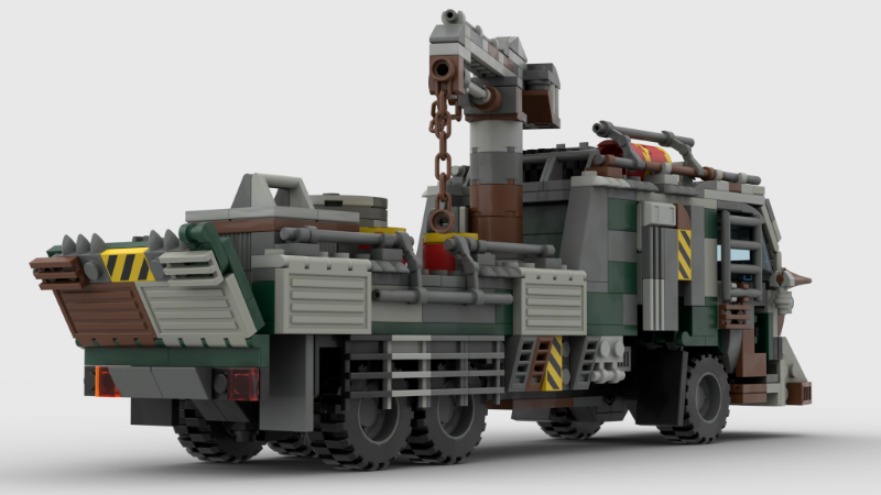 LEGO MOC Apocalyptic apocalypse-style transporter by 蓝呱呱呱呱 ...