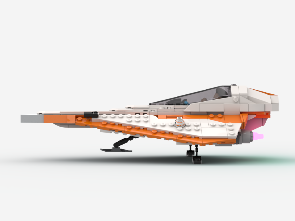 LEGO MOC Delta 7C Aethersprite Starfighter (Djen Marro) by Gs_Bricks ...