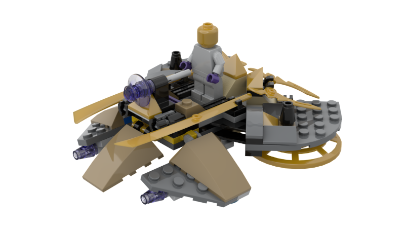 LEGO MOC-167947 Chitauri's Jet (light version) by LapinlegoMarvel ...
