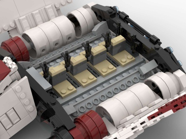 LEGO MOC Nu-class Attack Shuttle by LeslieLee | Rebrickable - Build ...