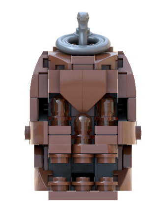 LEGO MOC Thuggee Sankara Stone Skull by HenryWaltonStudios ...