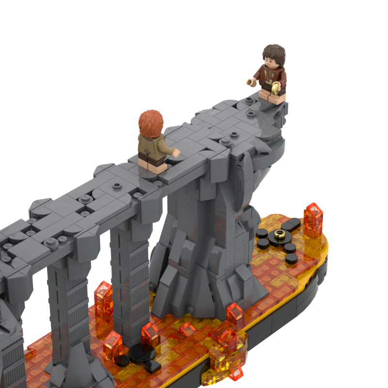 LEGO MOC-226536 The Fires of Mount Doom by rebelnili | Rebrickable ...