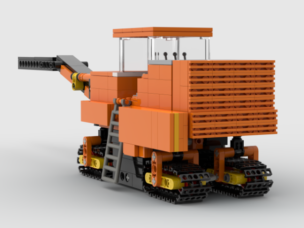 LEGO MOC Cold milling machine (Wirtgen W 2100) by piatas5 | Rebrickable ...