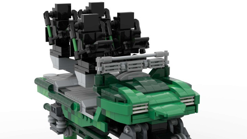 LEGO MOC ROLLERCOASTER - HELIX - LISEBERG by Coasters.bricks.worldwide ...