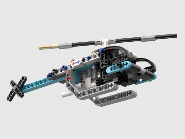 LEGO MOC-168653 Helicopter by Raptor9889 | Rebrickable - Build with LEGO
