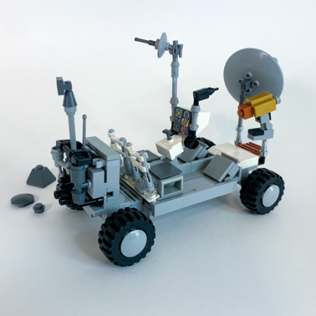LEGO MOC Lunar Rover by hg_moc | Rebrickable - Build with LEGO