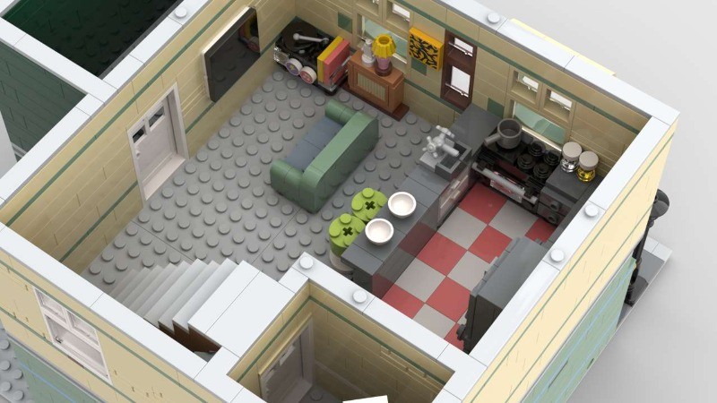 LEGO MOC Pastry shop & luxury duplex by Brickflowers | Rebrickable ...