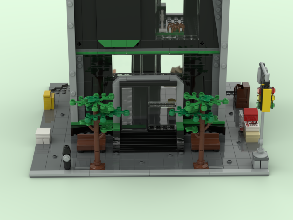 LEGO MOC-234650 Modular Oscorp Tower by Kuragari1 | Rebrickable - Build ...