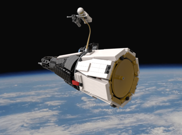 LEGO MOC-159262 NASA Gemini Minifigure-Scale MOC by DadBricks ...