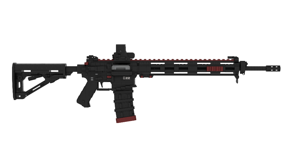 LEGO MOC-225946 AR - 15 Custom Mod by OzarOwl | Rebrickable - Build ...