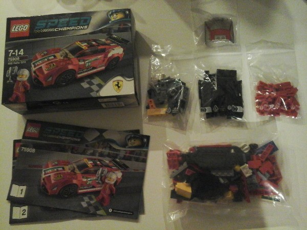 LEGO MOC-151273 Ferrari 458 Italia GT2_8 stud wide by klara_mocs ...