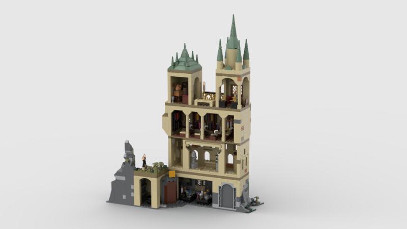 LEGO MOC-184425 potions classroom and history of magic classroom by ...