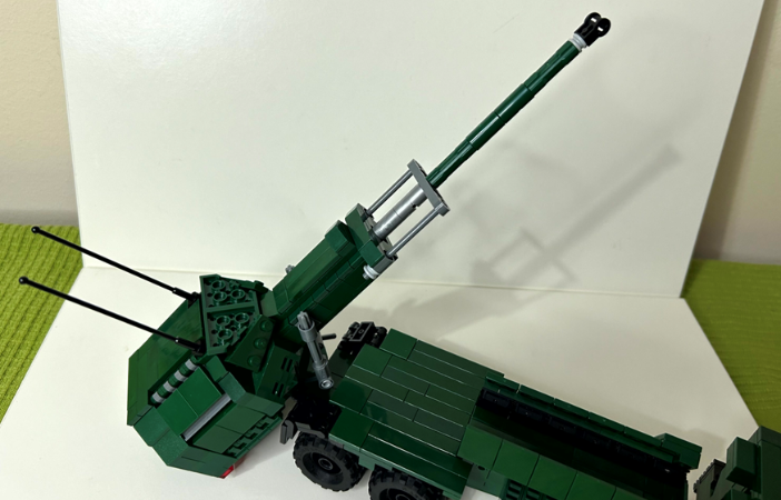 LEGO MOC Minifig scale Archer 6x6 self-propelled howitzer BAE Systems ...