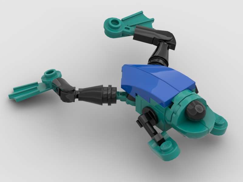 LEGO MOC Sorgan frog (Grogu food) by EdRam | Rebrickable - Build with LEGO