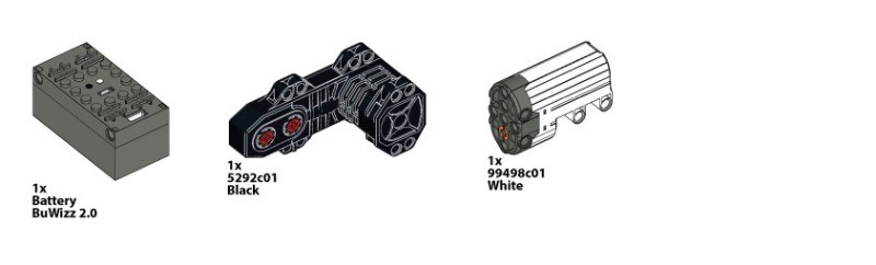 LEGO MOC 42138 Ford Mustang Shelby GT500 RC MOD for Buggy Motors by ...