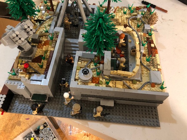 LEGO MOC Futuristic SAM turret by Camobricktape | Rebrickable - Build ...