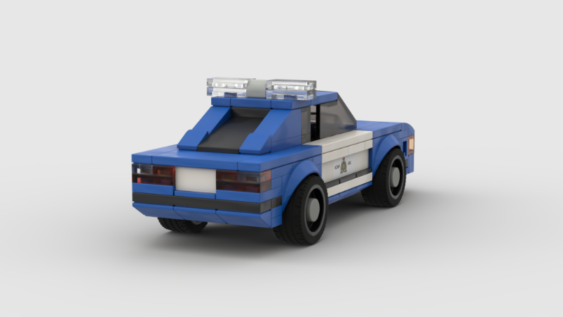 LEGO MOC-162941 Ford Mustang foxbody police car by BudTerence studios ...