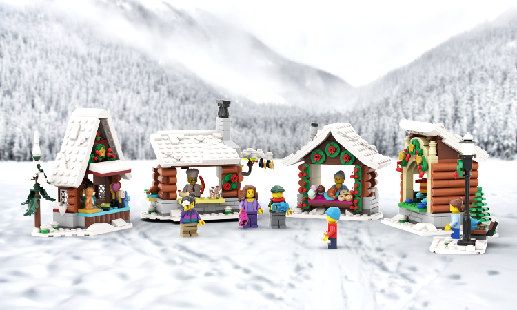 LEGO MOC Alpine Market - Shooting Gallery by JD Bricks | Rebrickable ...