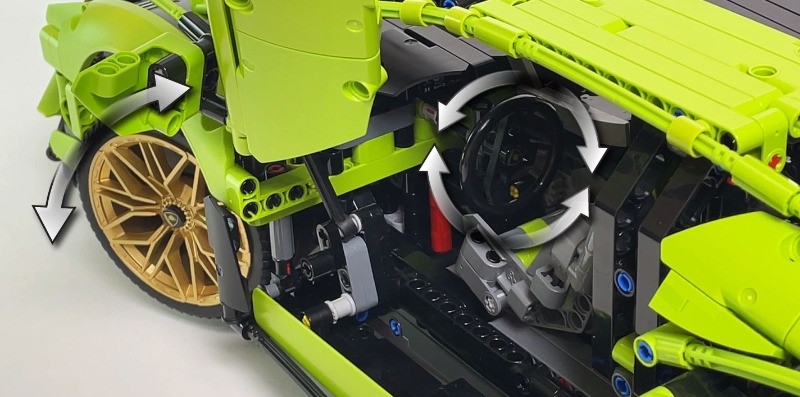 LEGO MOC 42115 Lamborghini Sián FKP 37 RC MOD for Power Function Motors by otrans | Rebrickable ...