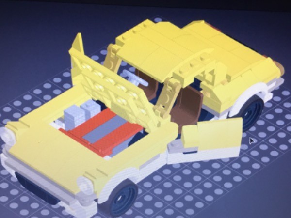 LEGO MOC-180546 1972 Lotus Elan Sprint by CunningFox Designs ...