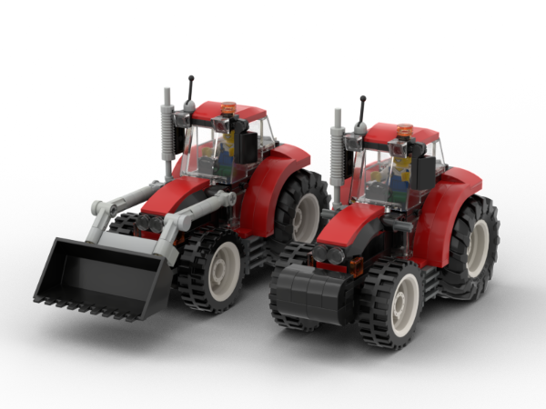 LEGO MOC Shovel and weight for tractor by graeymaelkyn | Rebrickable - Build with LEGO
