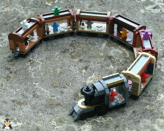 LEGO MOC Colt Express Train by Tuxille | Rebrickable - Build with LEGO
