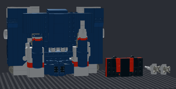 LEGO MOC-188844 Transformer G1 Soundwave by fgsoat67 | Rebrickable ...