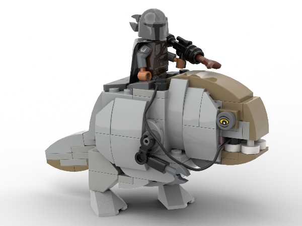 LEGO MOC Blurrg with The Mandalorian by PedroJ | Rebrickable - Build ...