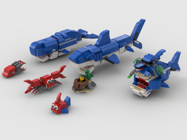 LEGO MOC Deep sea creatures 31088 Angler fish 2:1 scale by bloooop ...