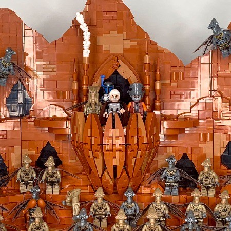LEGO MOC-166586 UCS Petranaki / Geonosian Arena (Minifigure Scale) by ...