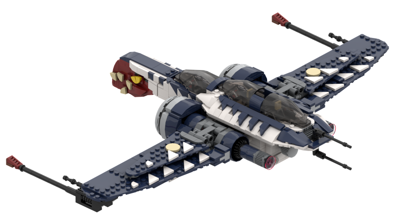 LEGO MOC ARC-170 Muunilist 10 by LeslieLee | Rebrickable - Build with LEGO