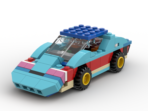 LEGO MOC 10698 - Sports Car GT40 by ChiLegGodt | Rebrickable - Build ...