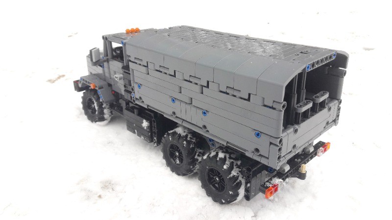 LEGO MOC Tent for - RC KrAZ-6322 "Soldier" by Bortnick | Rebrickable ...