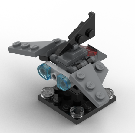 LEGO MOC Star Wars: The Bad Batch 'Marauder' (Omicron-class shuttle ...