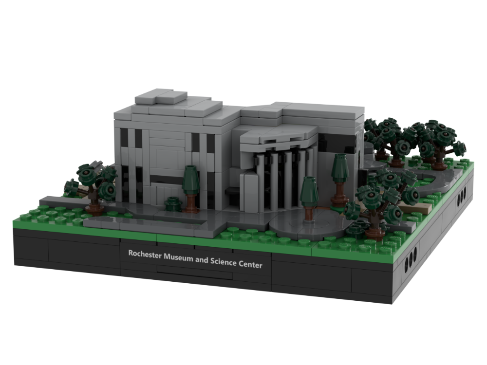 LEGO MOC Rochester Museum and Science Center and Strasenburgh ...