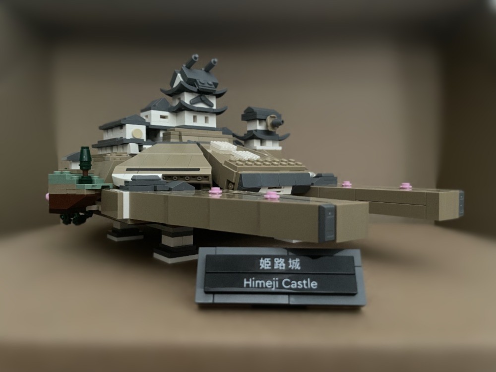 LEGO MOC Millennium Egret (21060 Himeji Castle alt) by chawmindur ...