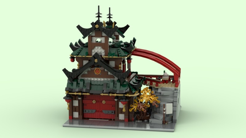 LEGO MOC Chinese Restaurant Modular Building by lego_modular_building ...