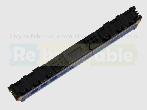 LEGO MOC 4-Wide BR Class 50 Diesel Locomotive Train In Network ...