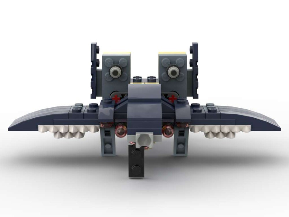 LEGO MOC 77941 A-10 Thunderbolt (''Warthog'') 2 versions by meregt ...