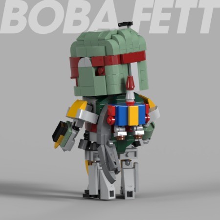 LEGO MOC BOBA FETT by choi_dambaek | Rebrickable - Build with LEGO